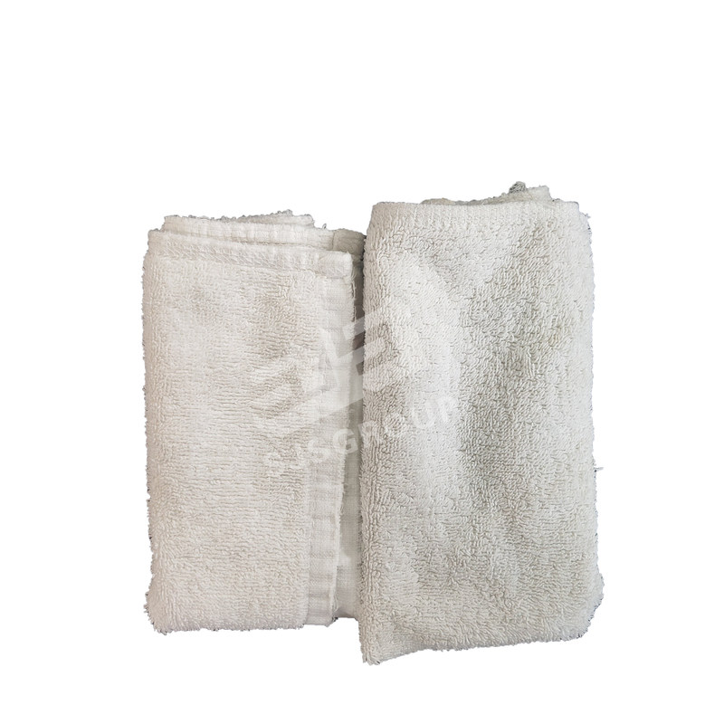 Super Absorption 100 Cotton white cotton wiping rags Recycled white ...