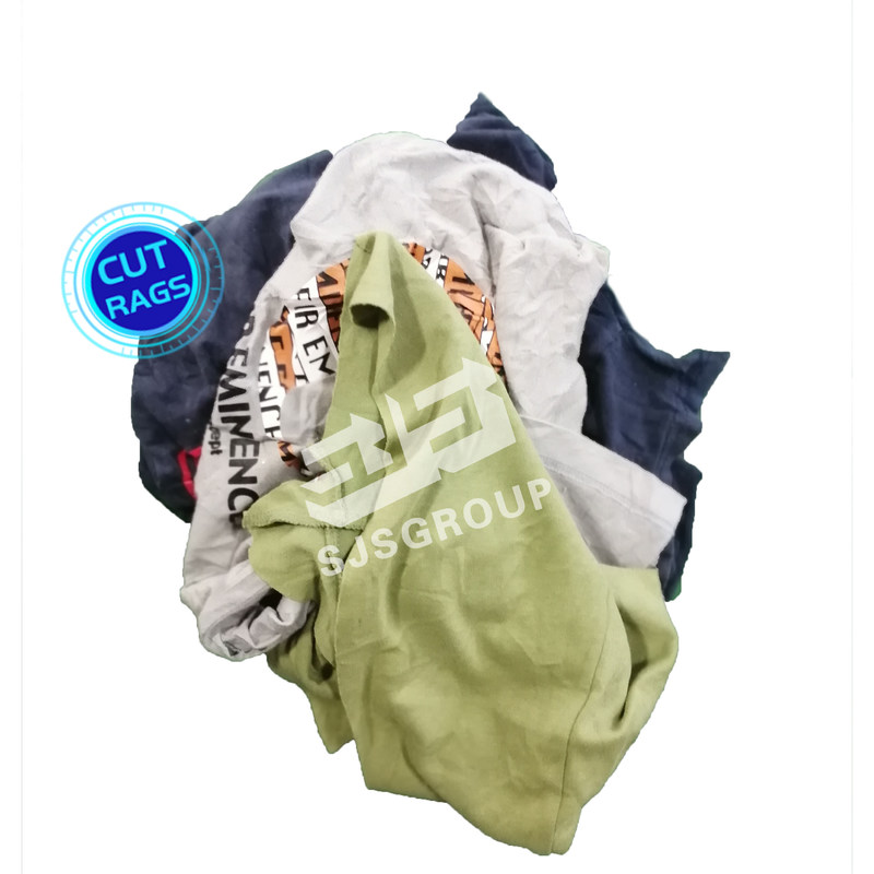Grade A Mixed fabric cutting pieces Dark T-shirt Coloreded Cotton Rags ...