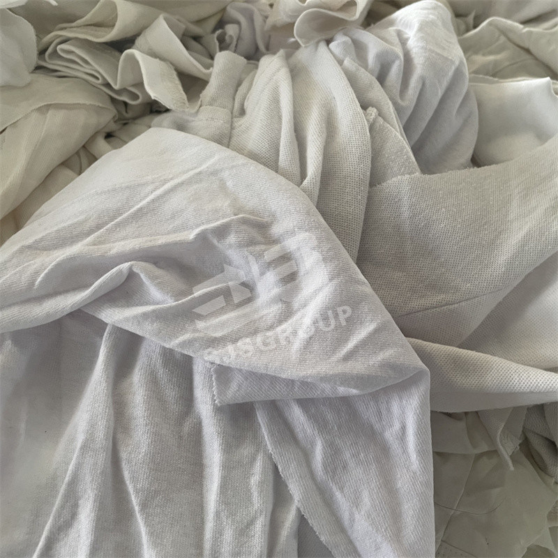 White Cotton Wiping Rags Cotton Hosiery Rags Clips 100% Cotton White ...