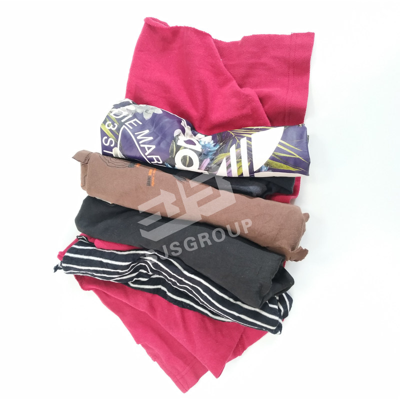 Garment Cutting Clips Textile Waste Cotton Dark Color T Shirt Cleaning ...