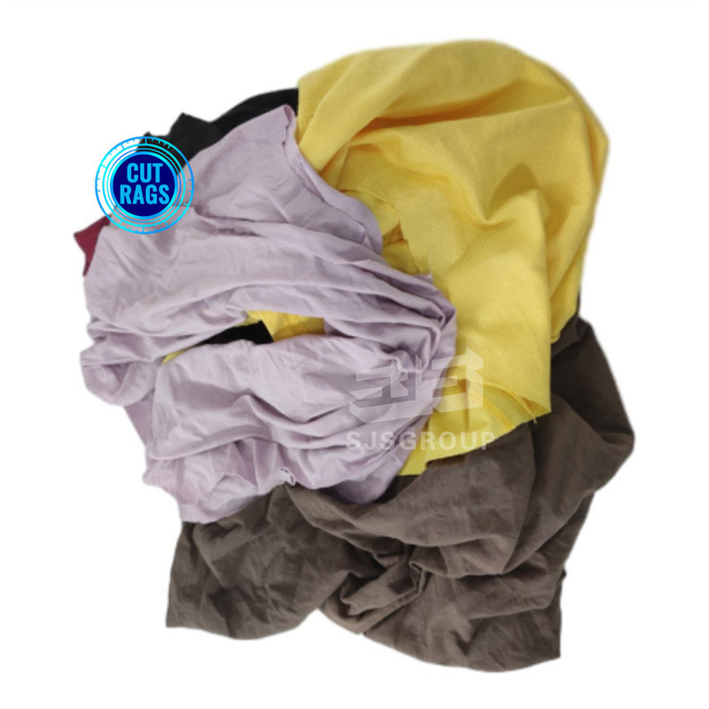 Garment Cutting Clips Textile Waste Cotton Dark Color T Shirt Cleaning ...