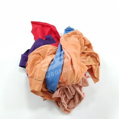 100% Cotton 55cm 20kg/Bag Mixed Cotton Rags