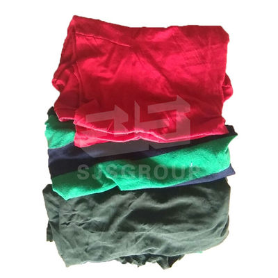 100% Cotton 55cm 20kg/Bag Mixed Cotton Rags