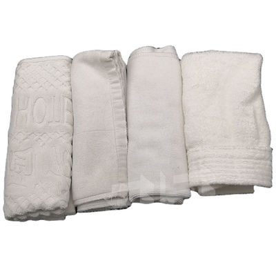 Manual Cut Industrial Cleaning White Bath Towel Rags Cotton Textile ...